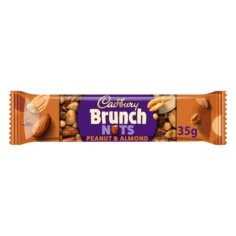 Cadbury Brunch Nuts Almond & Peanut Bar 35g - Tesco Groceries