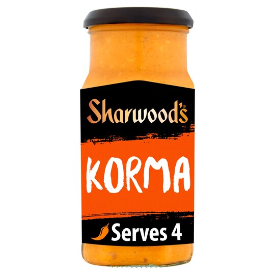 Sharwoods Korma Sauce Mild 420G - Tesco Groceries
