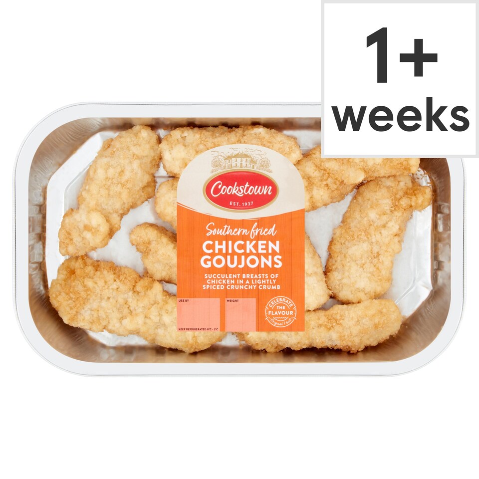Cookstown Chicken Goujons Southern Fried 350G - Tesco Groceries