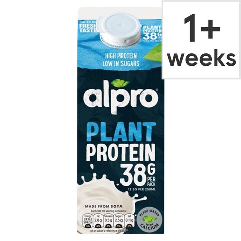 Alpro Plant Protein 38g Soya Chilled drink 750ml - Tesco Groceries