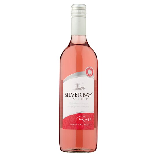 Silver Bay Point Rose 75Cl - Tesco Groceries
