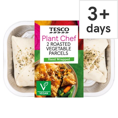 Tesco Plant Chef 2 Roasted Vegetable Parcels 300G - Tesco Groceries
