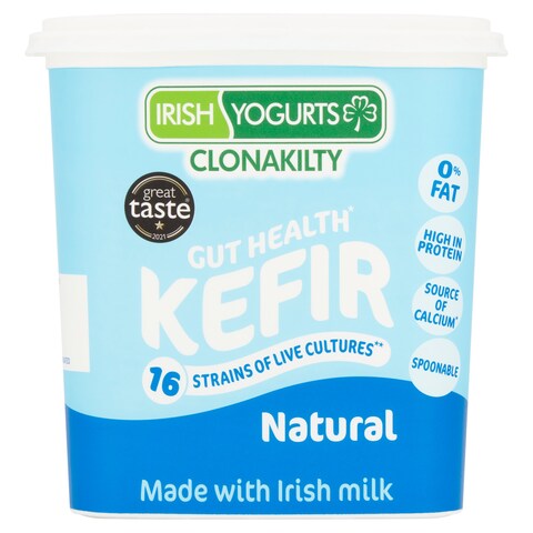 Irish Yogurts 0% Fat Natural Kefir 1Kg - Tesco Groceries