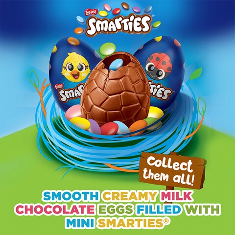 Smarties Milk Chocolate Easter Egg Hunt 8 Pack 140G - Tesco Groceries