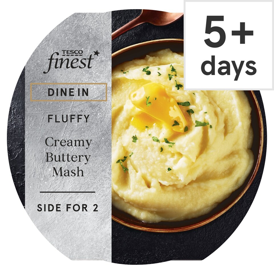 Tesco Finest Dine In Creamy Buttery Mash 450g - Tesco Groceries