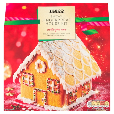 Tesco Create Your Own Gingerbread House 613G - Tesco Groceries