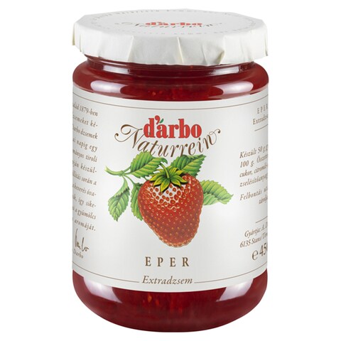 Darbo Strawberry Extra Jam 450 g - Tesco Groceries