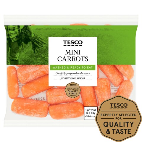 Tesco Mini Carrot 320G - Tesco Groceries