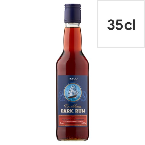 Tesco Dark Rum 35Cl - Tesco Groceries