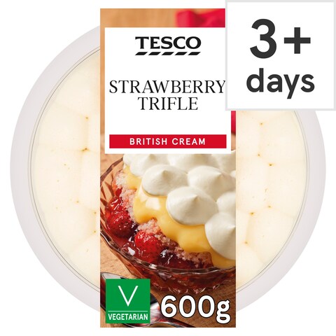 Tesco Strawberry Trifle 600G - Tesco Groceries