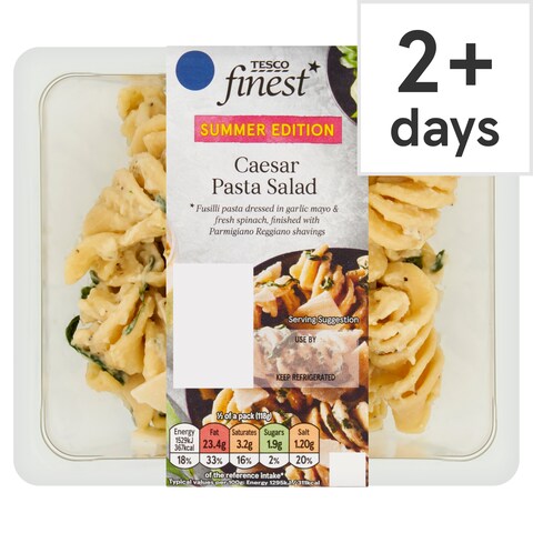 Tesco Finest Caesar Pasta Salad 235g - Tesco Groceries