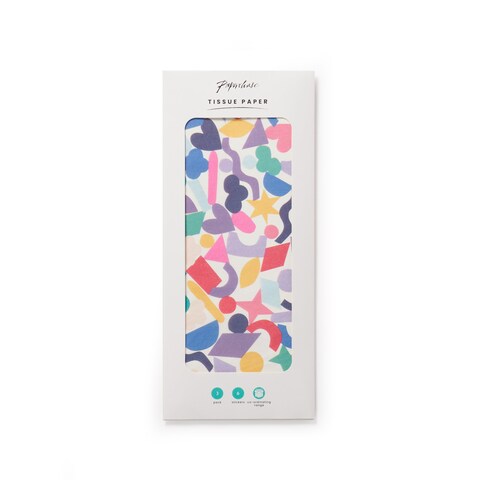 Paperchase Rainbow 3 Pack Tissue Paper & Stickers - Tesco Groceries