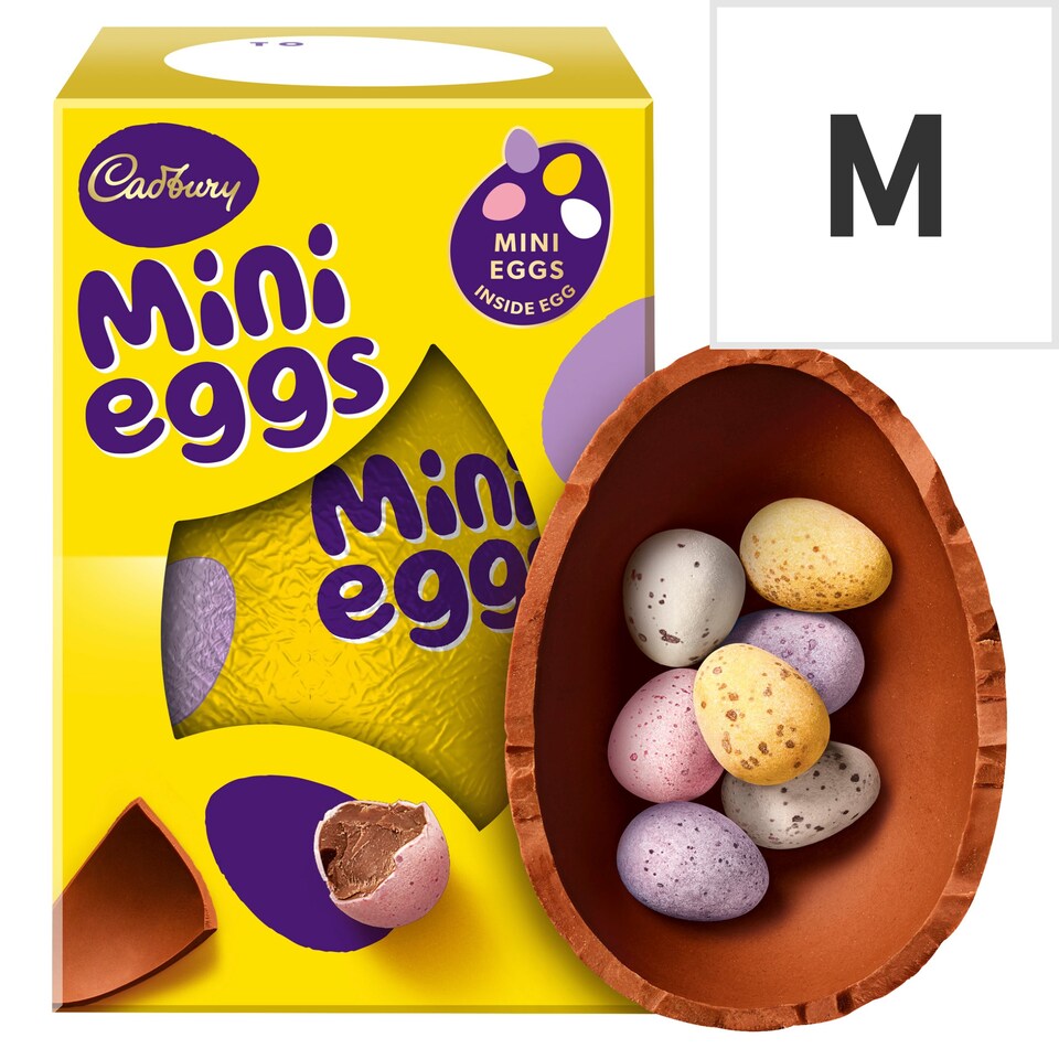 Cadbury Mini Eggs Chocolate Easter Egg 97g - Tesco Groceries