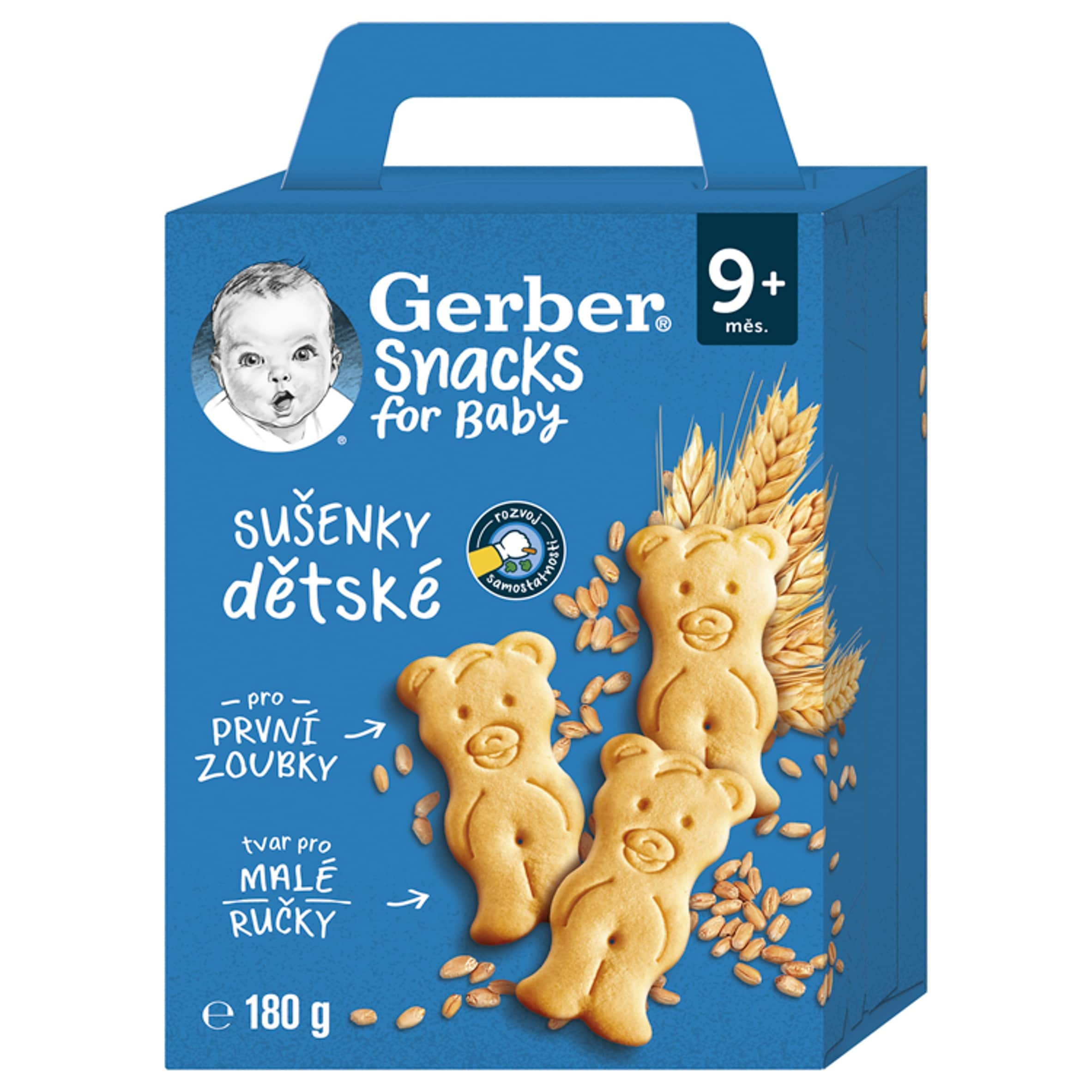 GERBER Snacks Baby Biscuits 180 g - Tesco Groceries