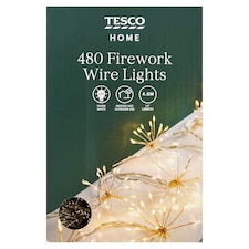 Tesco 480 Firework Christmas Tree Lights - Tesco Groceries