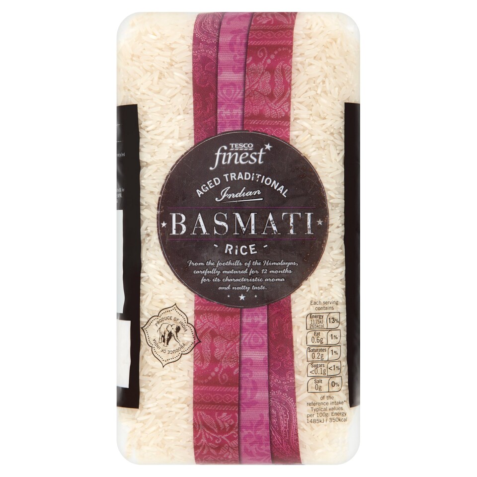 Tesco Finest Basmati Rice 1Kg - Tesco Groceries