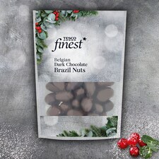 Tesco Finest Belgian Chocolate Brazil Nuts 225G - Tesco Groceries