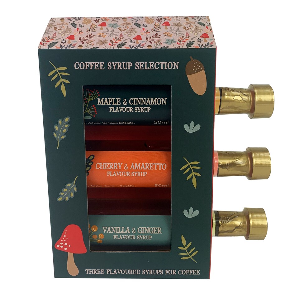 Kimm & Miller Coffee Syrup Selection 3X50ml - Tesco Groceries