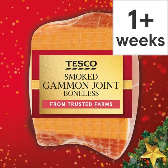Tesco Small Smoked Gammon Joint - Tesco Groceries