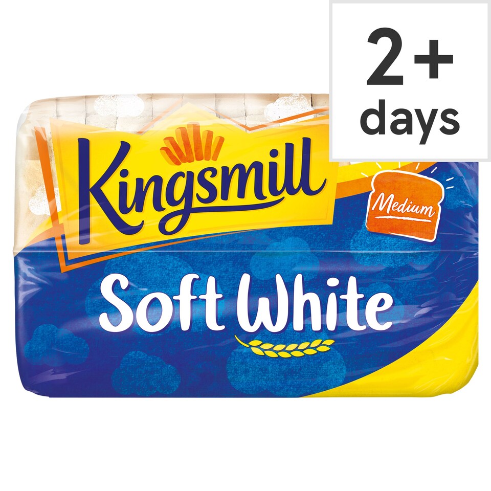 Kingsmill Soft White Medium 800g - Tesco Groceries