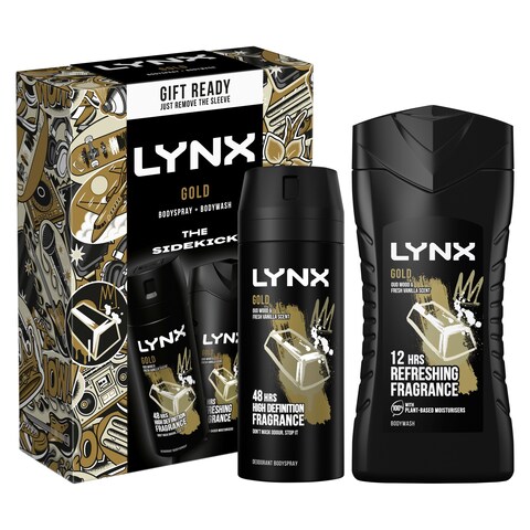 Lynx Gold Duo Gift Set - Tesco Groceries