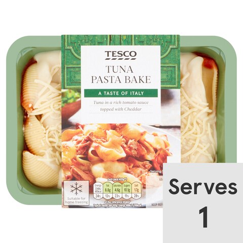 Tesco Italian Kitchen Tuna Pasta Bake 450G - Tesco Groceries