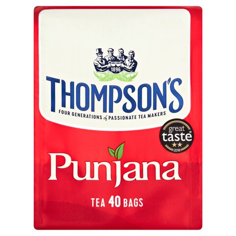 Thompson's Punjana 40'S 125G - Tesco Groceries