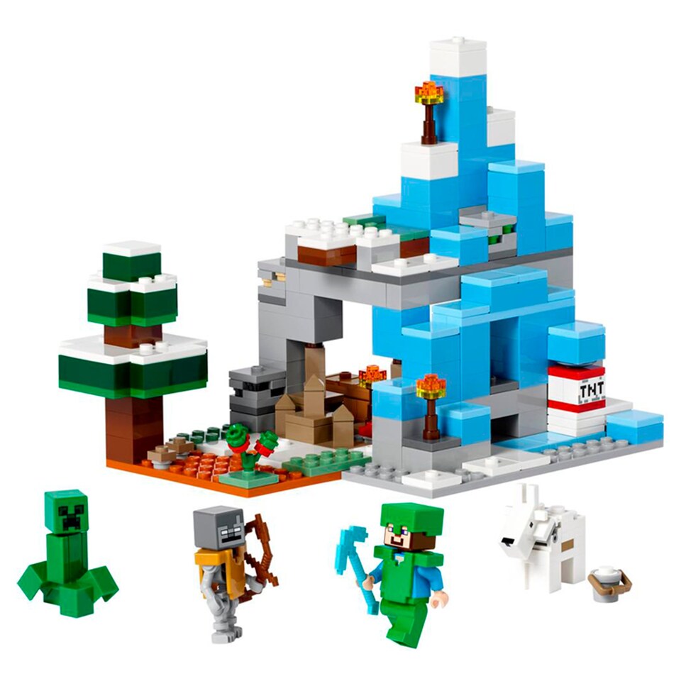 LEGO Minecraft 21243 The Frozen Peaks - Tesco Groceries