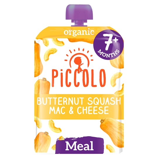 Piccolo Organic Squash Macaroni & Cheese Meal 130G - Tesco Groceries