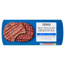 Tesco Milk Chocolate Digestive 300G - Tesco Groceries