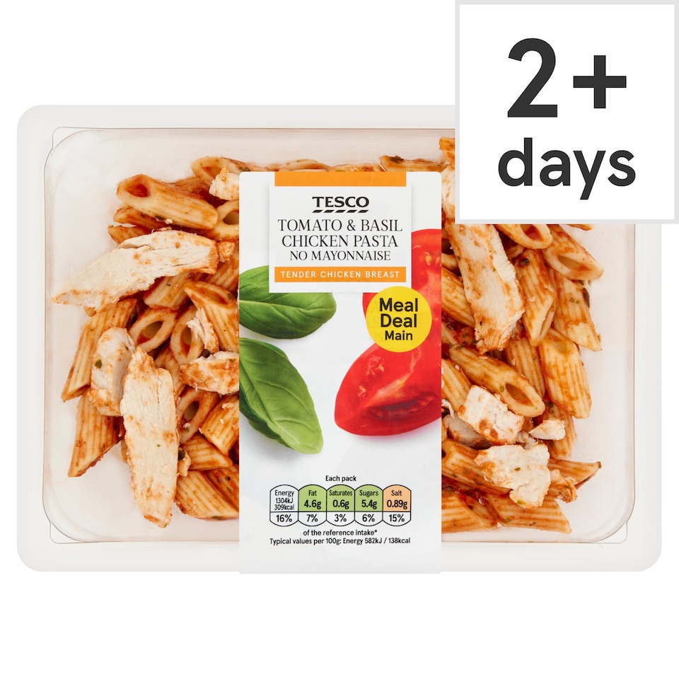 Tesco Tomato & Basil Chicken Pasta 224g - Tesco Groceries