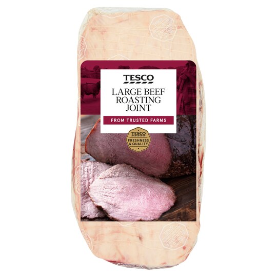 Tesco Large Beef Roasting Joint With Basting Fat - Tesco Groceries