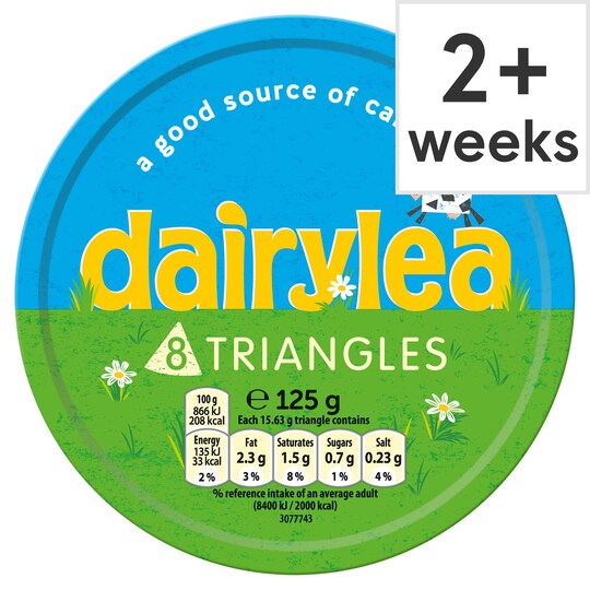 Dairylea Cheese Triangles 125G - Tesco Groceries