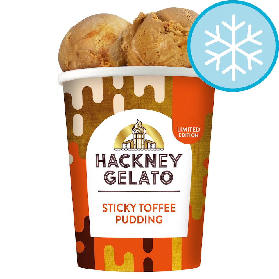 Hackney Gelato Sticky Toffee Pudding 460ml - Tesco Groceries