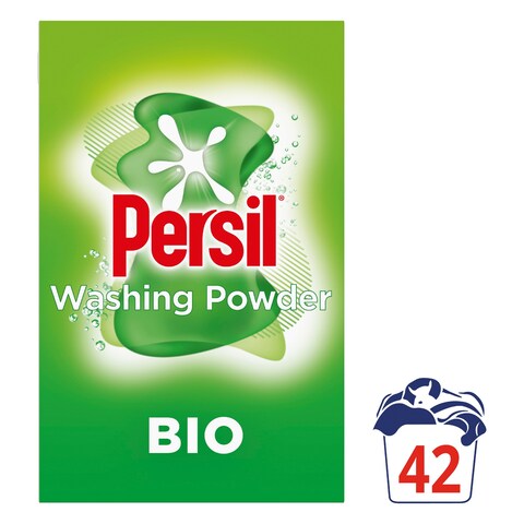 Persil Biological Laundry Washing Powder 42 Washes 2.1kg - Tesco Groceries