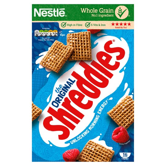 Nestle Shreddies Original Cereal - Tesco Groceries