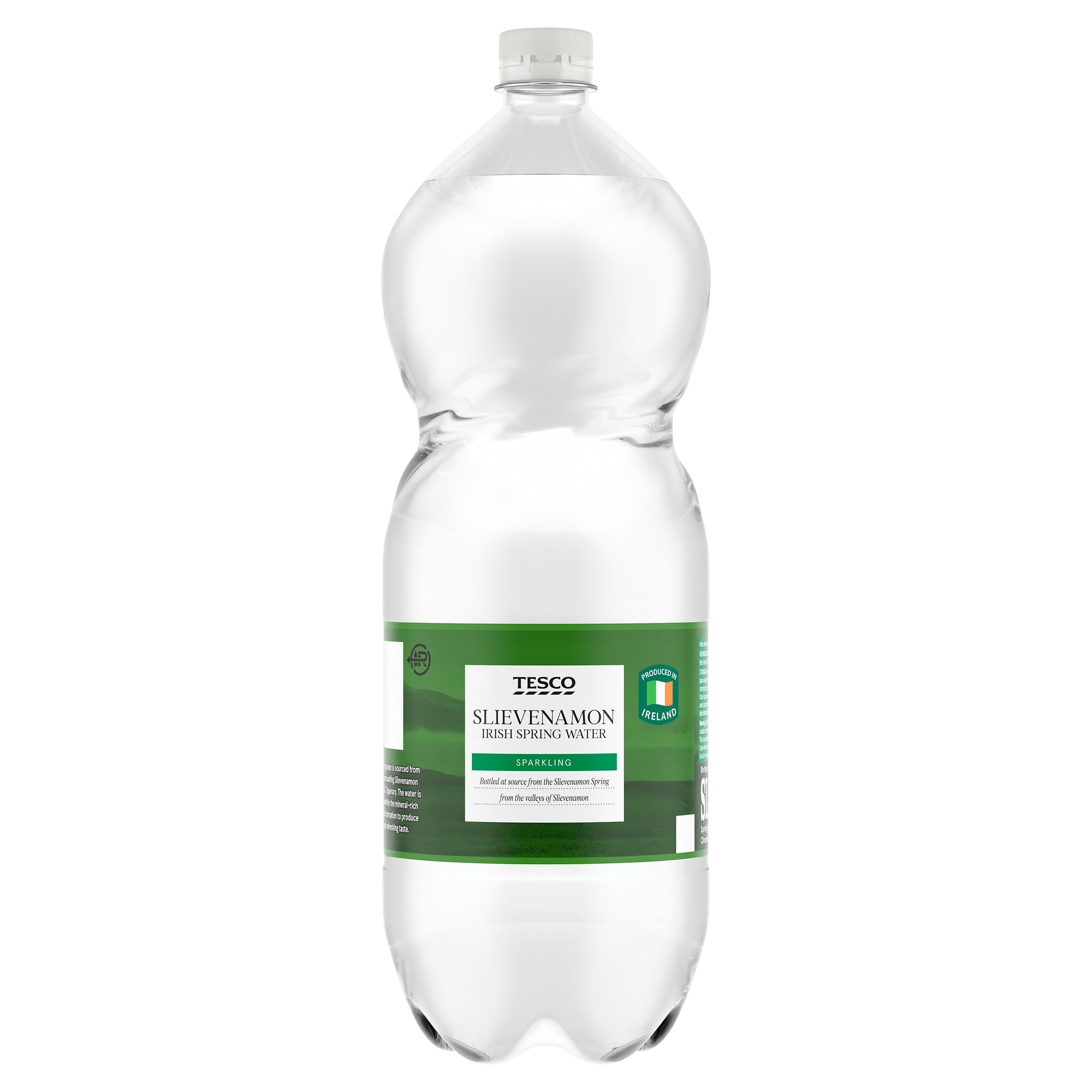 Tesco Slievenamon Irish Sparkling Spring Water 2 Litre - Tesco Groceries