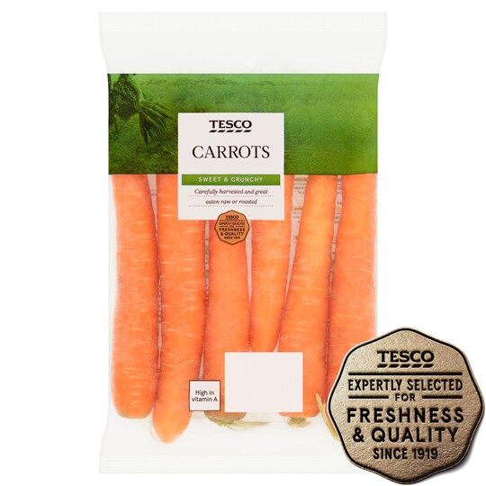 Tesco Carrot 500G (C) - Tesco Groceries