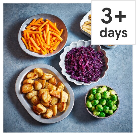 Tesco Ready to Cook Fresh Vegetable Selection Serves 6 - Tesco Groceries