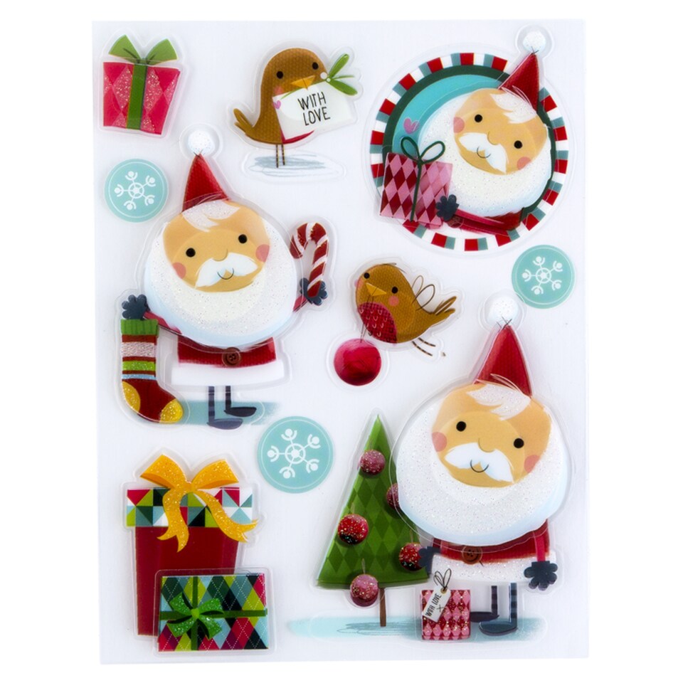 Tesco Go Create Christmas 3D Stickers - Tesco Groceries