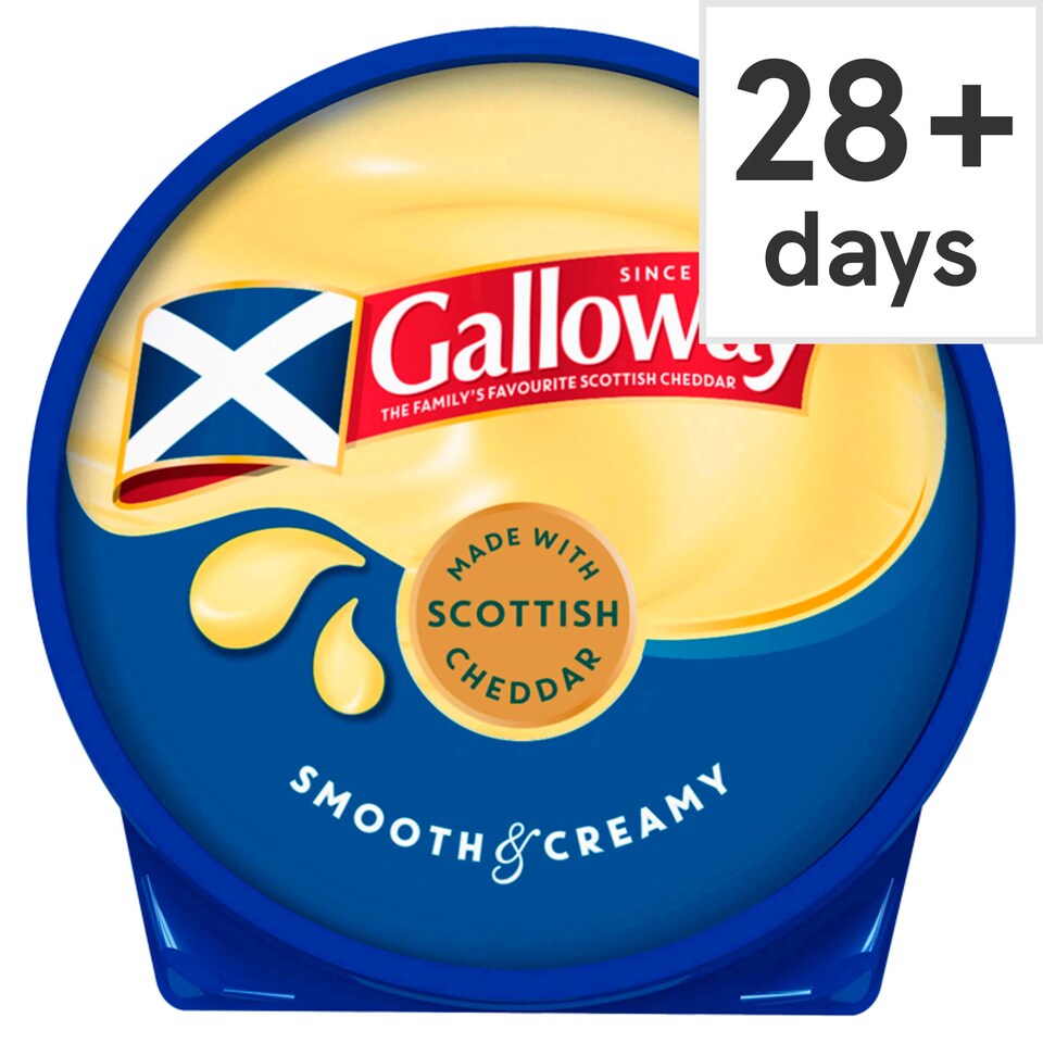 Galloway Medium Scottish Cheddar Cheese Spread 125g - Tesco Groceries