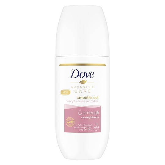 Dove Advanced Care Calming Blossom Roll-On 100Ml - Tesco Groceries