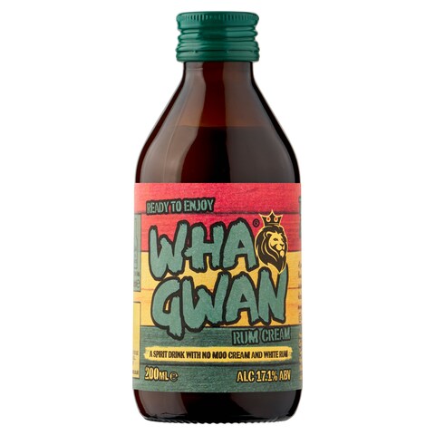 Wha Gwan Rum Cream 200ml - Tesco Groceries
