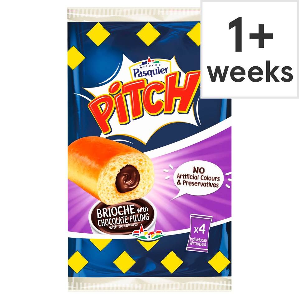 Brioche Pasquier Pitch Chocolate 4 Pack - Tesco Groceries