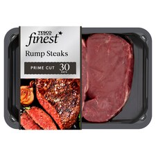 Tesco Finest 2 Beef Rump Steaks 510G - Tesco Groceries