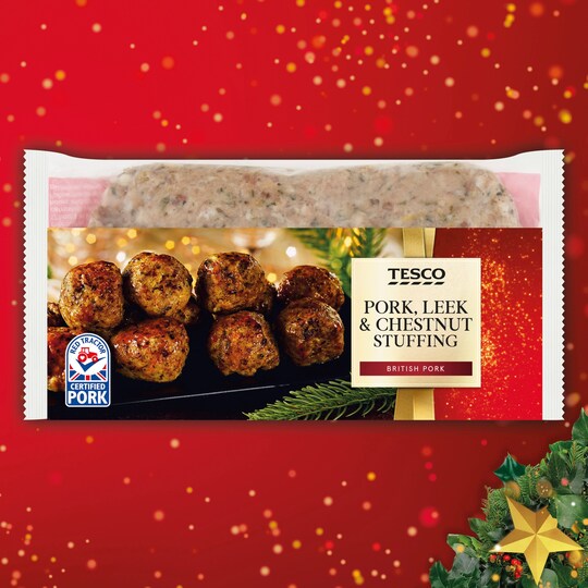 Tesco Pork, Leek & Chestnut Stuffing 400G - Tesco Groceries
