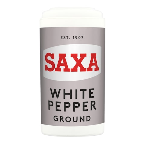 Saxa White Pepper 25G - Tesco Groceries