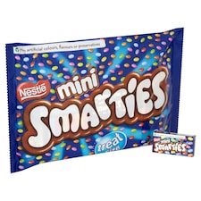 Smarties Minis 18 Pack 260g - Tesco Groceries