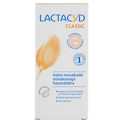 Lactacyd Classic Intimate Wash for Everyday Use 200 ml - Tesco Groceries