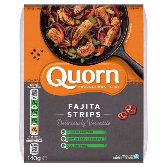 Quorn Fajita Strips 140G - Tesco Groceries